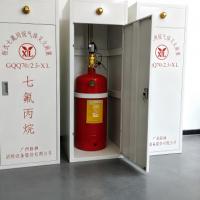 China Single Zone Red Steel 100L Hfc227ea Fire Suppression System With Enclosed Flooding Pattern for sale