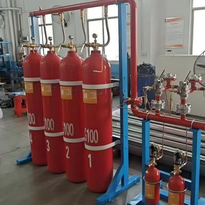 China Pure Nitrogen Extinguishing Agent IG100 Fire Suppression System With No Atmospheric Impact for sale