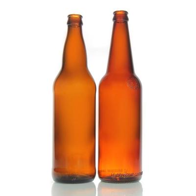 China Factory Wholesale Empty Glass 750ml 550ml 330ml Beer Bottle Transparente for sale