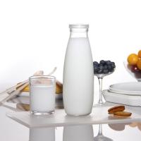 China Factory Price 200ml 250ml 350ml 500ml 1000ml Glass Sauce Bottle with Plastic Lid with Screw Lid for sale