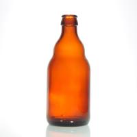 China Carbonated Bulk Glass Beer Bottles 330ml 12 Oz Transparent Clear for sale