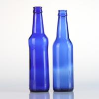 China 250ml 330ml Custom Glass Soda Bottles For Green Beverage Mexican Coke for sale