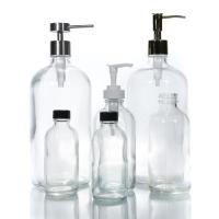 China 1oz 2oz 3oz Frosted Glass Lotion Bottles Boston Diffuser for sale