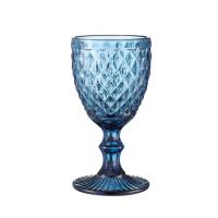 China Vintage Cocktail Red Wine Glass Cups Christmas Wine Goblets Glassware 350ml for sale