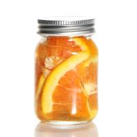 China Fashionable High Quality 500ml 750ml Storing Glass Container Glass Jar With Screw Lid for sale