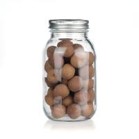 China Wide Mouth 86mm Width Mouth Preserving Jar Glass Mason Jar for Jam Peanut Butter for sale