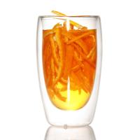 China Clear High Borosilicate Double Insulated Glass Cups Mug In Bulk 250ml for sale
