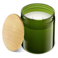 China 250ml Amber Glass Candle Jar for sale