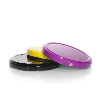 China Hot Sale 63mm 72mm 82mm Good Airtight Metal Twist off Can Lid for sale