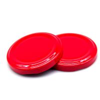China Cheap Price 43mm 48mm 53mm 58mm 63mm Glass Honey Jar Metal Top Tinplate Lug Cap for sale