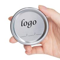 China Custom Logo Colorful Wide Mouth Gold 70mm Metal Tinplate Air Tight Storage Lid F for sale