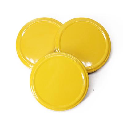 China New Design 20mm 38mm 48mm 63mm Custom Color Metal Jar Lids Metal Lug Cap for Canning Jar for sale