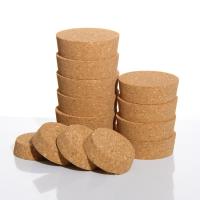 China Factory Custom Size Cork Lids for Storage Glass Candle Jars for sale