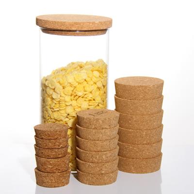 China Wholesale Customized Plugs of Cork Stoppers for Jars Stopper Cork Lid Bottle for sale
