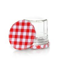 China Fashion 66mm 77mm 90mm Glass Milk Bottle Bottle Cap Tinplate Lug Caps for sale