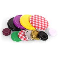 China Factory Price Bottle Seal 38mm Neck Glass Honey Containers Sealed Metal Tinplate Lug Caps for sale
