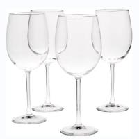 China Custom Size Transparent Red White Wine Glasses For Wedding Party for sale