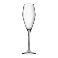 China Custom Wedding Banquet 9oz Champagne Flute Glass Crystal Glassware Gift Packing for sale