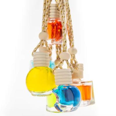 China OEM Glass Diffuser Bottles Hanging Fragrance 6Ml 7Ml for sale