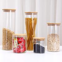 China Borosilicate Glass Empty Storage Jar for sale
