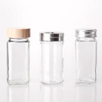 China Versatile Transparent 4oz 120ml Glass Spice Jar Bottle For Pepper for sale