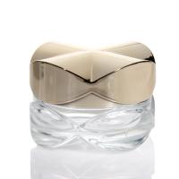 China Glass Cream Jars Cosmetic Packaging Empty 15ml 20ml 30ml 50ml Amber Clear Glass Skin Body Lotion Cream Jar for sale