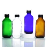 China 30ml 50ml 60ml 80ml 100ml Lotion Serum Frosted Glass Body Oil Bottle With Pump For Skincare for sale