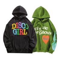 China Winter Over Sized Letter Unisex Plain Hoodies Custom 3D Foaming Puff Printing for sale