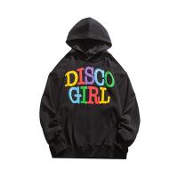 China Winter Over Sized Letter Unisex Plain Hoodies Custom 3D Foaming Puff Printing for sale