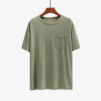 China Sublimation White Pink Cotton Blank T Shirts Knitted Breathable for sale