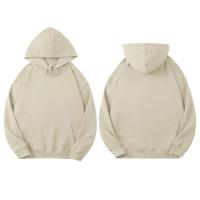 China Winter 100% Cotton Polyester Sweatshirt Hoodie Solid Pattern for sale