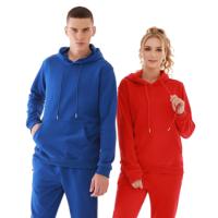 China GRS Unisex Cotton Hoodies Oversized Pullover Blank Plain Shirts for sale