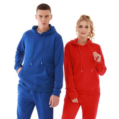 China GRS Unisex Cotton Hoodies Oversized Pullover Blank Plain Shirts for sale