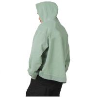 China Mint Green Distressed Short Sweater Solid Color Pullover Cotton Cordless Super Dalian Hoodie for sale