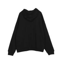 China Oversize Loose Lazy Unisex Plain Hoodies French Terry Smile Print for sale