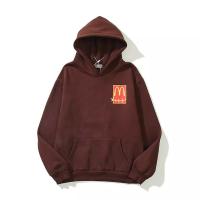 China Soft Organic Cotton Unisex Plain Hoodies Streetwear Puff Printing Embossed Knitted for sale