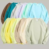 China OEM Sublimation Blank Oversized Sweatshirts Without Hood 100% Cotton for sale