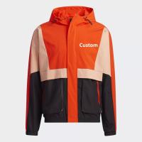 China Men'S Project Rock Track Jacket Customize Logo Print Embroider Zipper for sale