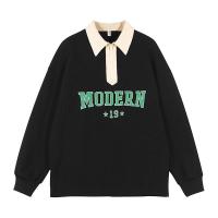 China Cute Embroidered Sweatshirts 380g Customized Polyester Anti Wrinkle for sale