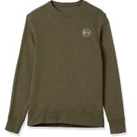 China 4 Way Stretch Cotton Embroidered Crewneck Sweatshirt Anti Shrink for sale