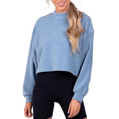 China Sustainable Plain Crew Neck Sweatshirt Autumn And Winter Customized Embroidered Logo for sale