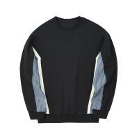 China Embroidered Blank Oversized Sweatshirts 100% Cotton Plain Dyed for sale