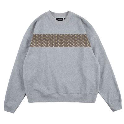 China Cute Long Sleeve Embroidered Sweatshirts Letter Printed For Outdoor for sale
