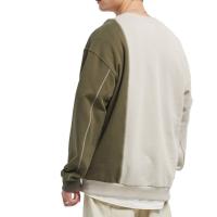 China Round Neck Mens Embroidered Sweatshirt Thermal Lining And Soft Fleece Fabric for sale