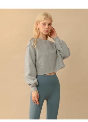 China Solid Pattern Black Oversized Sweatshirts Hemp Bamboo Custom Label for sale