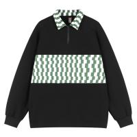 China 100% Cotton Womens Oversized Sweatshirt O Neck Collar Regular Sleeve for sale