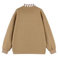 China 100% Cotton Womens Oversized Sweatshirt O Neck Collar Regular Sleeve for sale