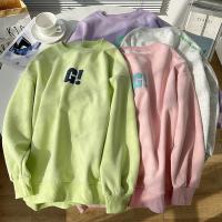 China OEM Simple Casual Oversized Pullover Sweatshirt Customized Color for sale