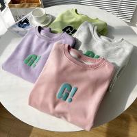 China OEM Simple Casual Oversized Pullover Sweatshirt Customized Color for sale