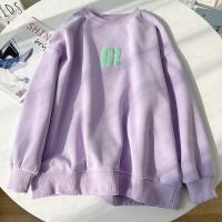 China OEM Simple Casual Oversized Pullover Sweatshirt Customized Color for sale